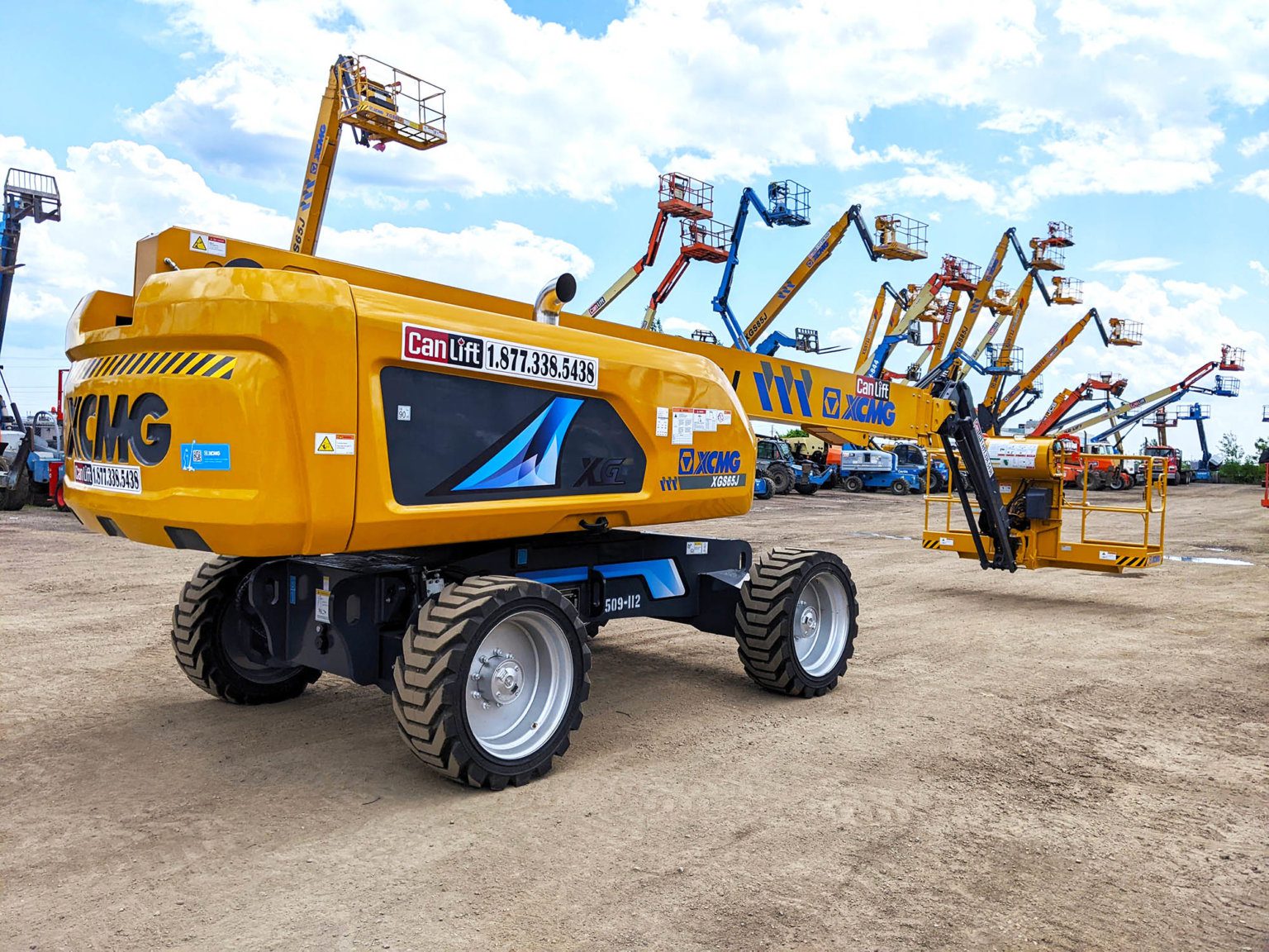 XCMG XGS65J Telescopic Boom Lift XCMG for Rent, Sale or Lease - CanLift